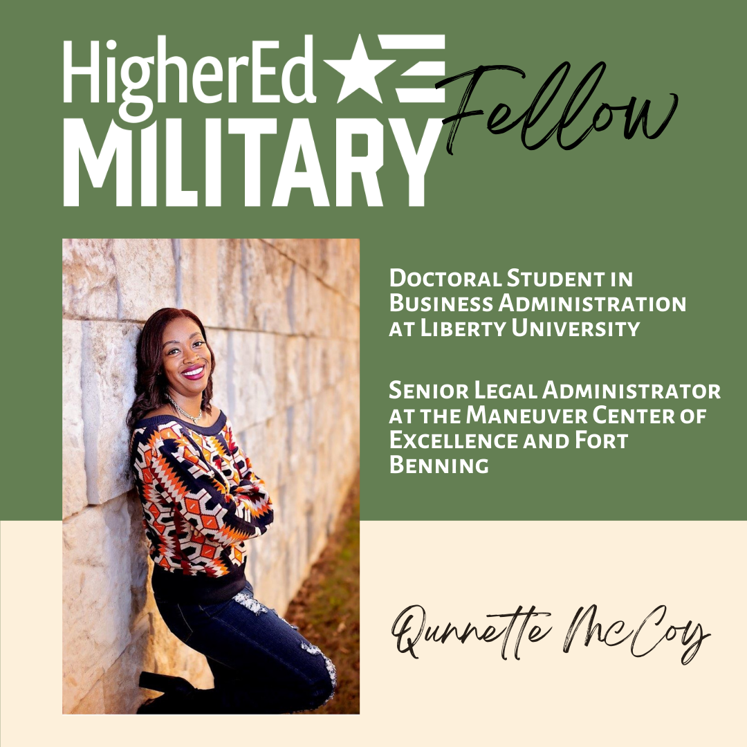 "The HigherEdMilitary Fellowship" - HigherEdJobs