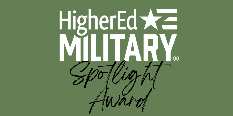 "2024 HigherEdMilitary Spotlight Award Recipient Named" - HigherEdJobs